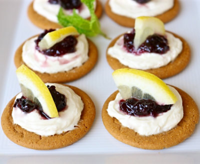 Blueberry Cheesecake Canapes | ACME Markets