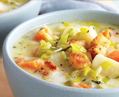 Creamy Potato Leek Soup | Albertsons