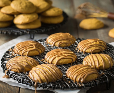 Maple Glazed Pumpkin Cookies | Safeway