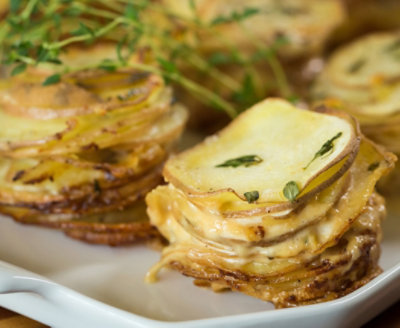 Muffin Pan Sweet Potato Gratin | Albertsons