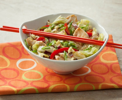 Napa Cabbage And Chicken Stir Fry Safeway