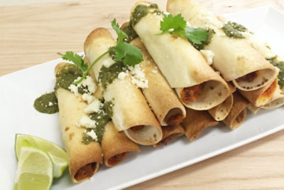 Oven-Baked Hatch Chile Breakfast Taquitos | Safeway