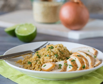 Spicy Chicken with Lime and Cilantro Quinoa | Albertsons