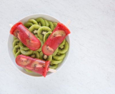 Strawberry-Kiwi Pops | Safeway
