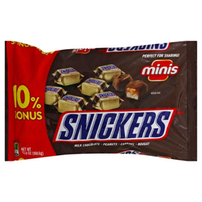 Snickers Candy Minis Bag - 13 Oz - vons