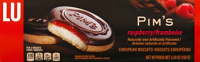 LU Pims Biscuits European Raspberry - 5.29 Oz - ACME Markets