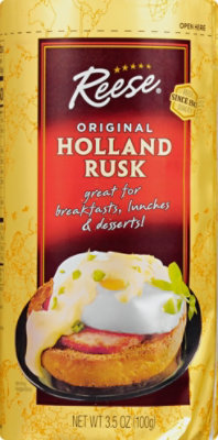 Reese Holland Rusk Crisp Toast Light Original - 3.5 Oz - Safeway