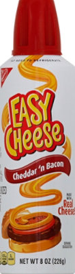 Easy Cheese Snack Cheddar n Bacon - 8 Oz - safeway
