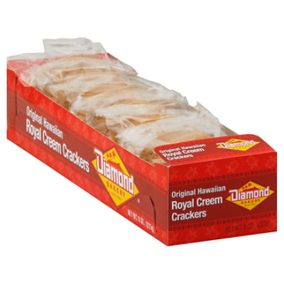 Diamond Bakery Royal Creme Crackers - 8 Oz - safeway
