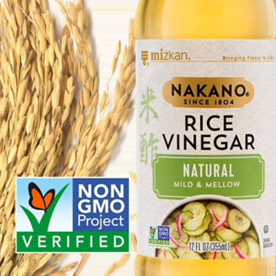 NAKANO Natural Rice Vinegar - 12 Oz - albertsons