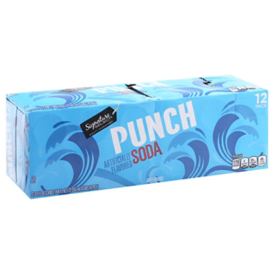 Signature SELECT Soda Punch - 12-12 Fl. Oz. - safeway