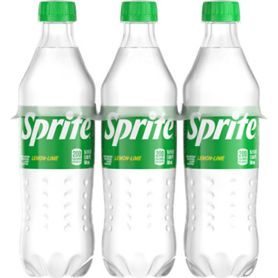 Sprite Soda Pop Lemon Lime Bottle - 6-16.9 Fl. Oz. - safeway