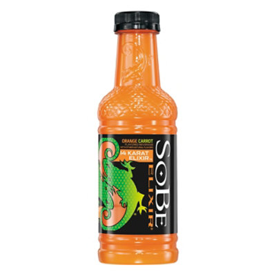 SoBe Elixir Flavored Beverage Orange Carrot - 20 Fl. Oz. - Albertsons