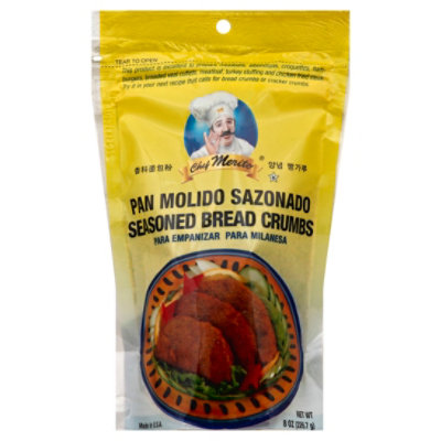 Chef Merito Bread Mix Seasoned - 8 Oz - safeway