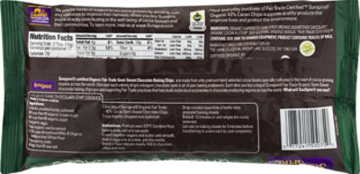 SunSpire Chocolate Chips Organic Semi-Sweet - 9 Oz - carrsqc