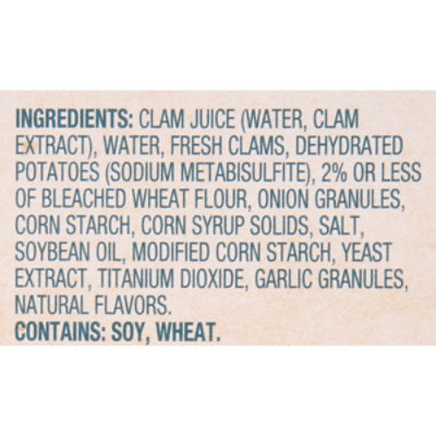 Snows Clam Chowder Condensed New England - 15 Oz - albertsons