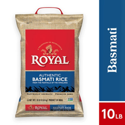 Royal Rice Basmati - 10 Lb - safeway