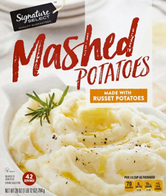 Signature SELECT Potatoes Mashed - 28 Oz - safeway