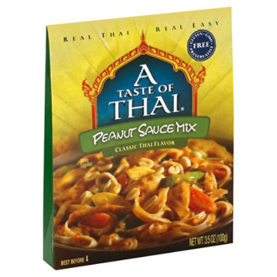 A Taste Of Thai Sauce Mix Peanut - 3.5 Oz - Pavilions