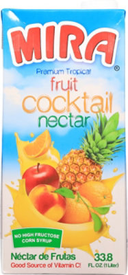 MIRA Fruit Nectar Fruit Cocktail Brick - 33.8 Fl. Oz. - Albertsons