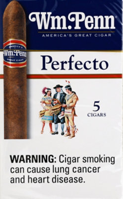 William Penn Perfecto Cigars - 5 Count - Haggen