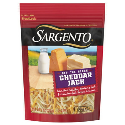 Sargento Shredded Cheddar Jack Cheese - 8 Oz - Safeway