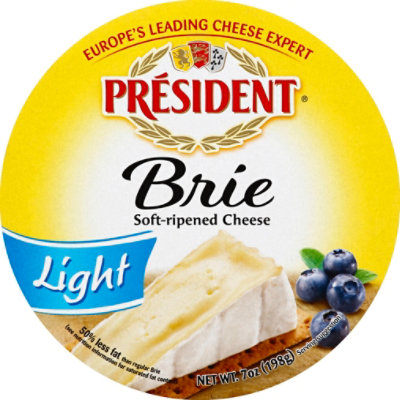 President Cheese Brie Light Round - 7 Oz - Andronico's