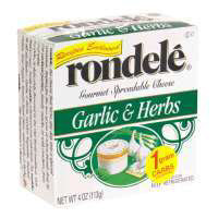Rondele Cheese Spread Garlic Herb - 4 Oz - safeway