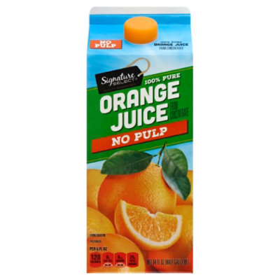 Signature Select Juice 100% Pure Orange From Concentrate - 64 Fl. Oz ...