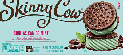 Skinny cow ice cream sandwich store