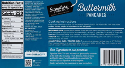 Signature SELECT Pancakes Buttermilk - 13.75 Oz - safeway