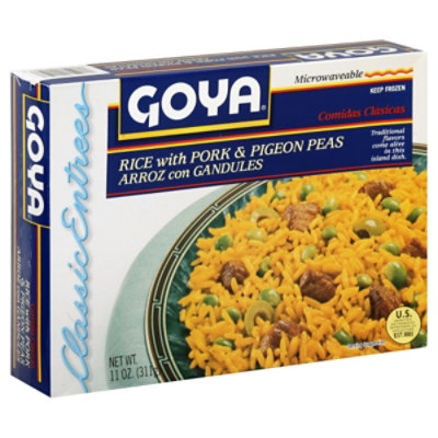 Goya Rice With Pork & Pigeon Peas - 11 Oz - Pavilions