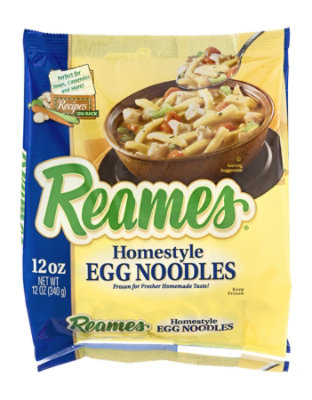 Reames Frozen Food Pasta Egg Noodles - 12 Oz - safeway