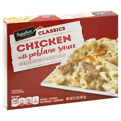 Signature Select Classics Pasta with Chicken Poblano - 9 Oz - safeway