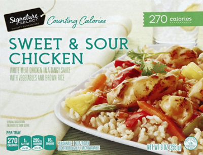 Signature SELECT Frozen Meal Sweet & Sour Chicken - 10 Oz - safeway