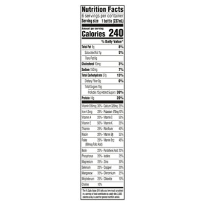 BOOST Original Nutritional Drink Very Vanilla - 6-8 Fl. Oz. - albertsons