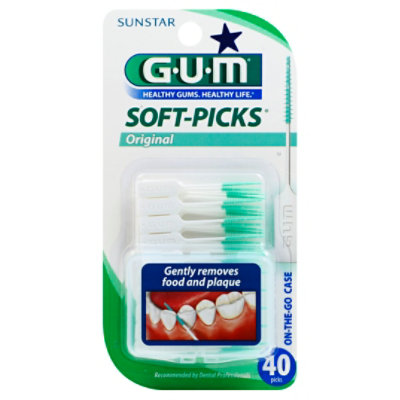 GUM Soft-Picks Original - 40 Count - Pavilions