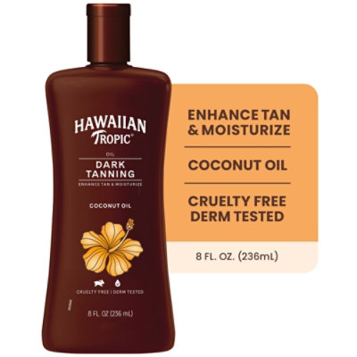 Hawaiian Tropic Original Dark Tanning Oil 8 Fl Oz Haggen