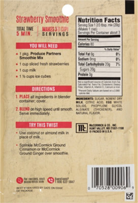 McCormick Produce Partners Mix Strawberry Smoothie - 2.1 Oz - Jewel-Osco