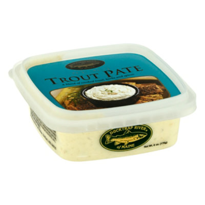 Ducktrap Trout Pate Low Fat Smoked - 6 Oz - safeway