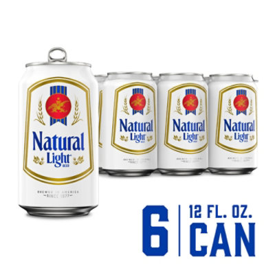 Natural Light Beer Cans - 6-12 Fl. Oz. - Pavilions
