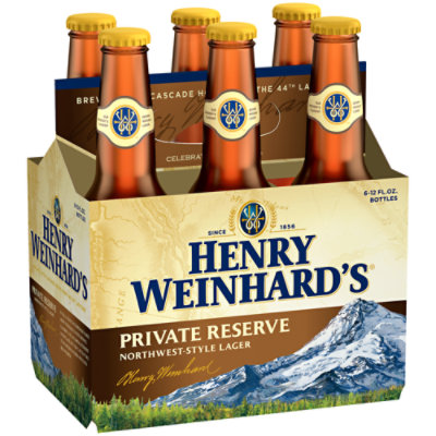 Henry Weinhard's Private Reserve Craft Beer American Pale Lager 4.7% ...