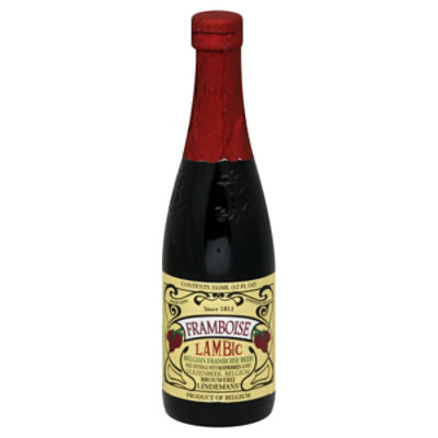 Lindemans Framboise Lambic Ale Beer Bottle - 12 Fl. Oz. - safeway