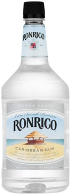 Ronrico Rum Silver Puerto Rican Rum 80 Proof - 1.75 Liter - Safeway
