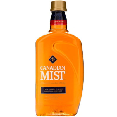 Canadian Mist Blended Canadian Whisky 80 Proof Traveler Bottle - 750 Ml ...