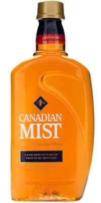 Canadian Mist Blended Canadian Whisky 80 Proof Traveler Bottle - 750 Ml ...
