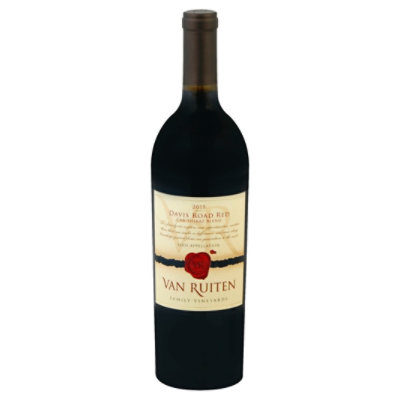 Van Ruiten Cabernet Shiraz Wine - 750 Ml - safeway