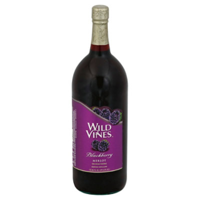 Wild Vines Blackberry Red Blend Red Wine - 1.5 Liter - Albertsons