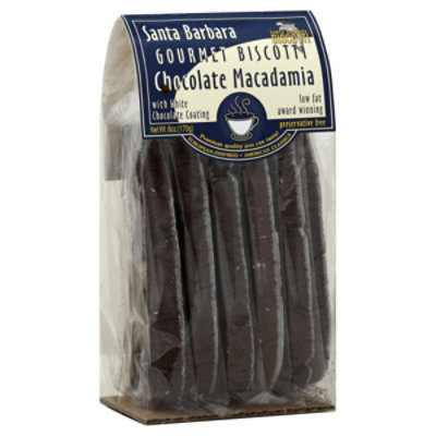 Santa Barbara Biscotti Chocolate Macadamia - 6 Oz - safeway