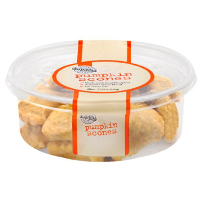 Bakery Scones Two Bite Pumpkin Inch Walnut - Each - safeway